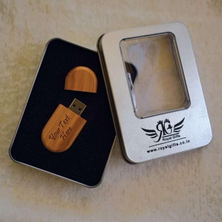 Wooden Pen Drive - Customized Gifts Online - Royal Gifts