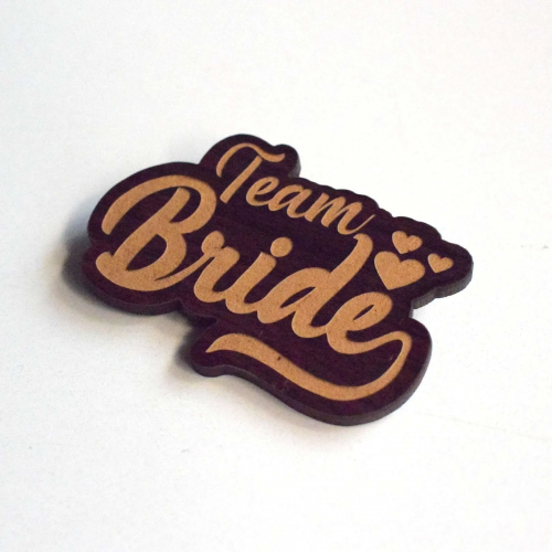 Team-Bride Badges - Wedding Badges Online - Royal Gifts