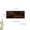 Vrindavan Dark Brown Wooden Engraved Name Plate - Customized Nameplates ...
